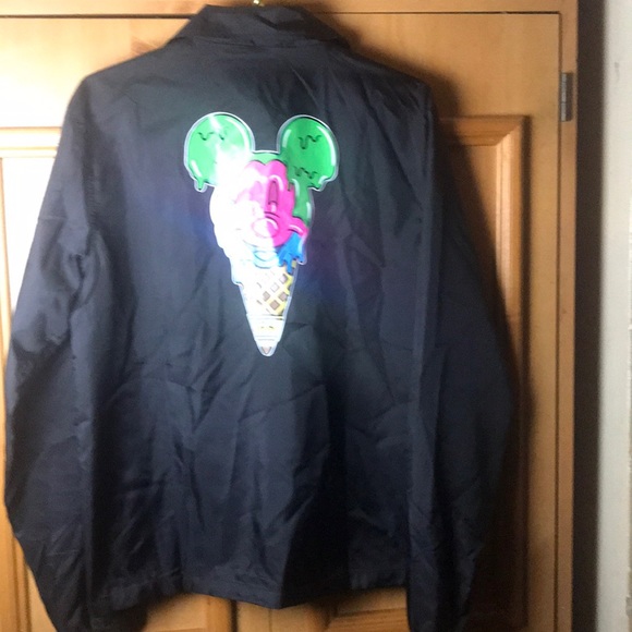 Neff | Jackets & Coats | Jeff Sz M Disney Mickey Mouse Light Weight ...